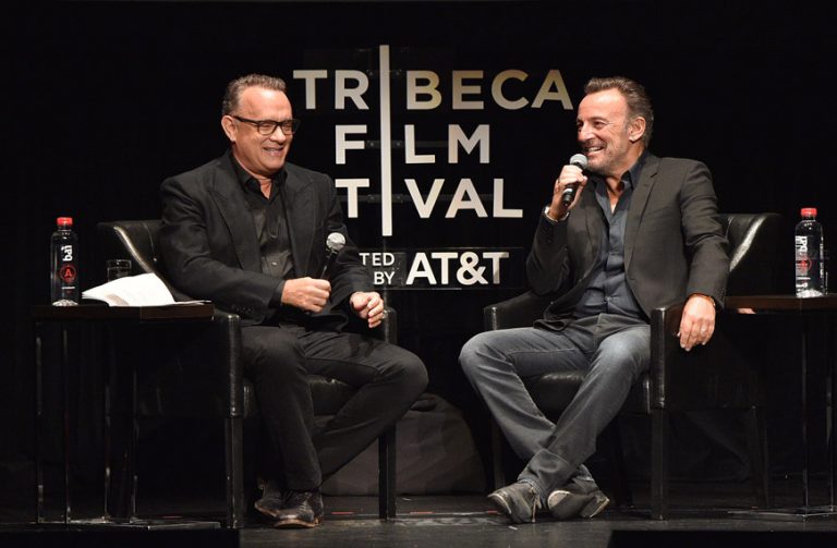 Bruce Springsteen looks back on his career with Tom Hanks