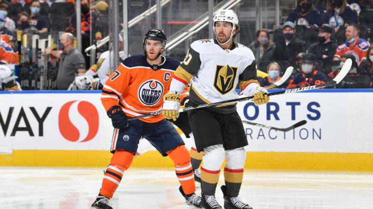 The red hot Golden Knights will clash with Connor McDavid and the ...