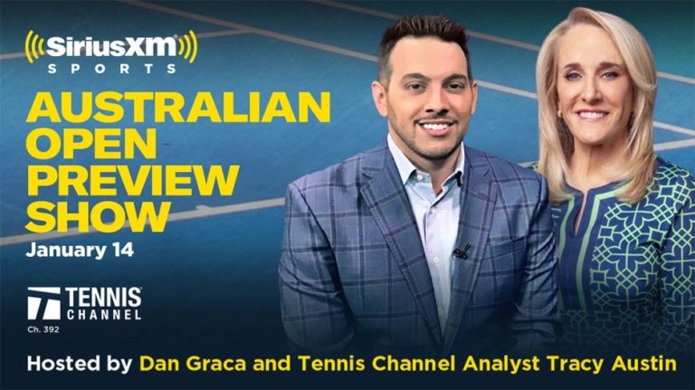 Listen to the Tennis Channel and SiriusXM’s ‘Australian Open Preview Show’