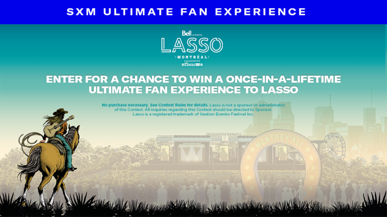 You could win an Ultimate Fan Experience to LASSO® Festival, featuring ...