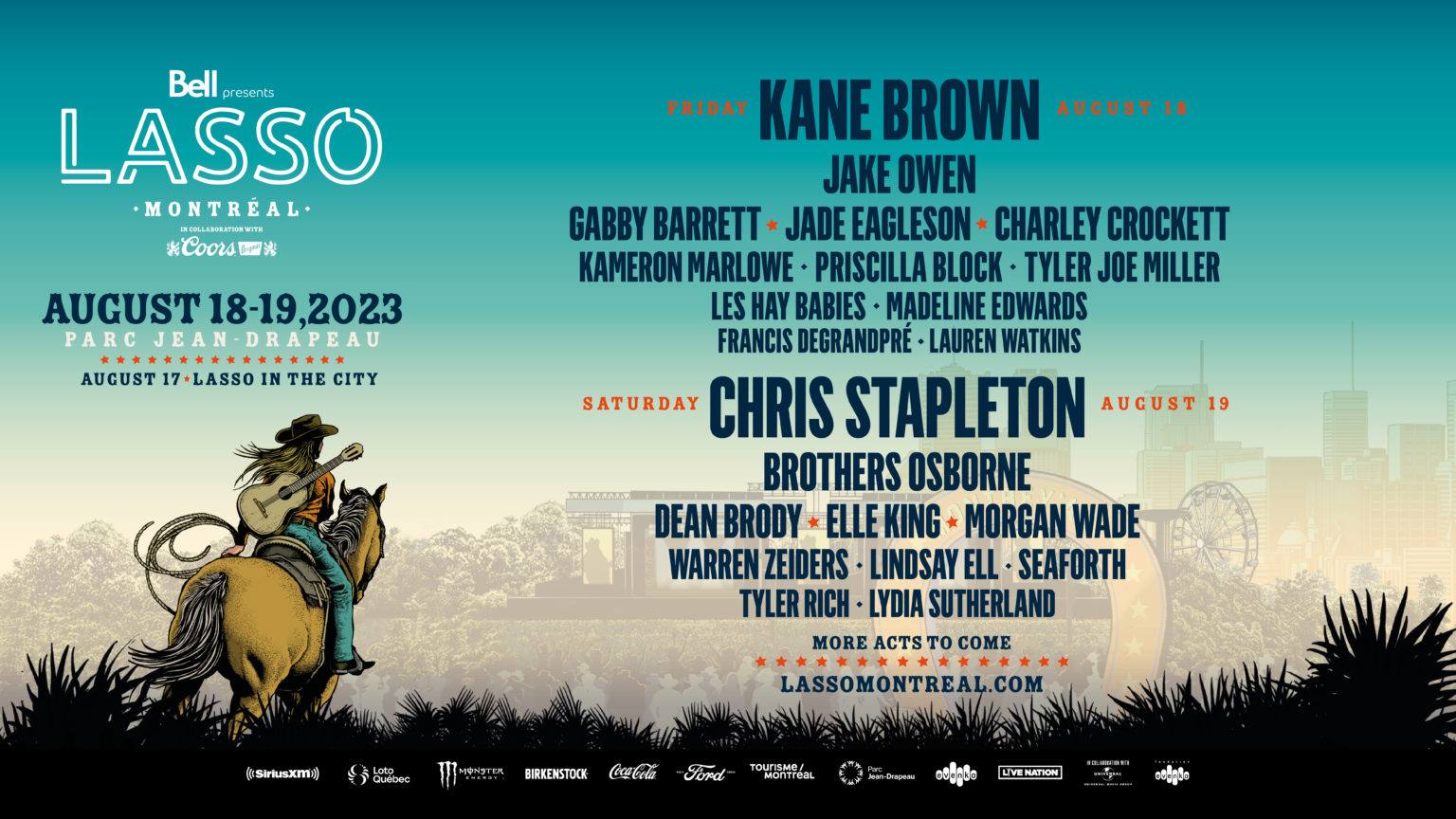 You could win an Ultimate Fan Experience to LASSO® Festival, featuring ...