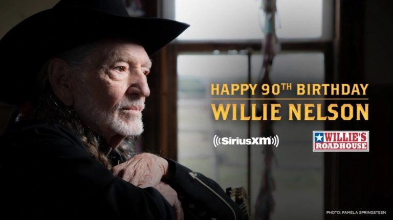 Celebrate Willie Nelson and his 90th birthday with SiriusXM