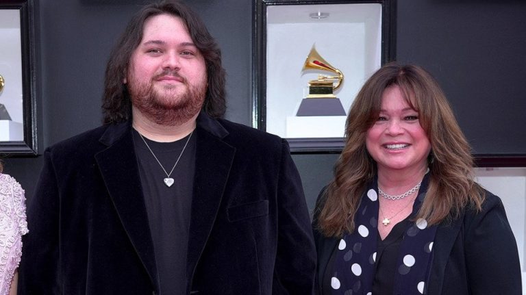 Valerie Bertinelli celebrates Mother's Day with Wolf Van Halen