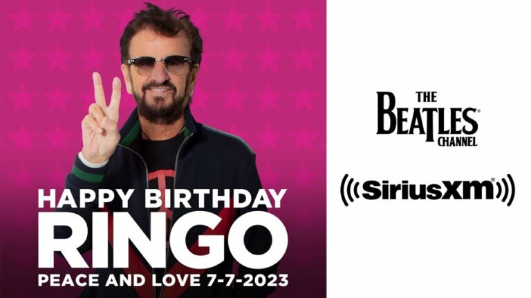 Ringo Starr celebrates his 83rd birthday with peace and love